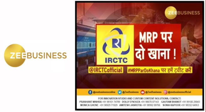 Zee Business’ #MRPParDoKhana news reportage results in IRCTC taking immediate strict action ...