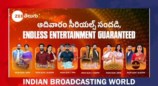 Zee Telugu expands entertainment lineup with weeklong serials - Indian Broadcasting World