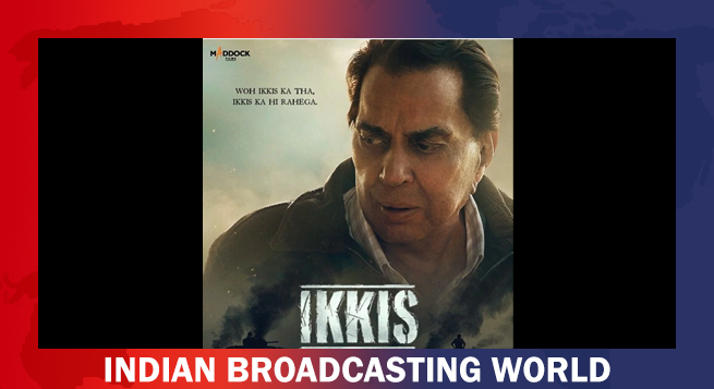 Maddock Films unveils ‘Ikkis’ poster featuring Dharam - Indian Broadcasting World